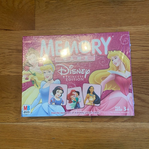 Disney | Toys | Disney Princess Memory Game Pink | Poshmark